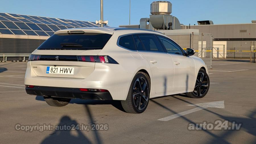 White Peugeot 508 2021 in Tallinn, with an engine capacity of 1.50 L and mileage of 125 thousand km for 14900 €, photo 6 on AUTOMOTO.COM.LV