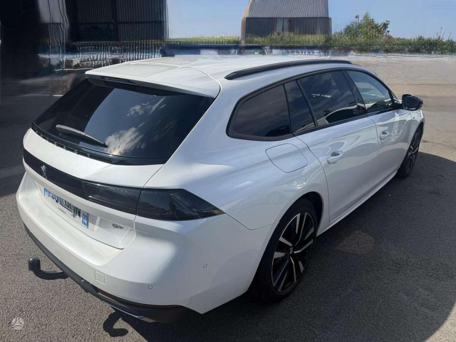 White Peugeot 508 2021 in Taurage, with an engine capacity of 1.50 L and mileage of 180 thousand km for 13200 €, photo 4 on AUTOMOTO.COM.LV