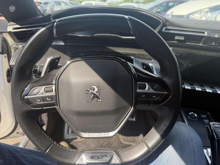 White Peugeot 508 2021 in Taurage, with an engine capacity of 1.50 L and mileage of 180 thousand km for 13200 €, photo 9 on AUTOMOTO.COM.LV
