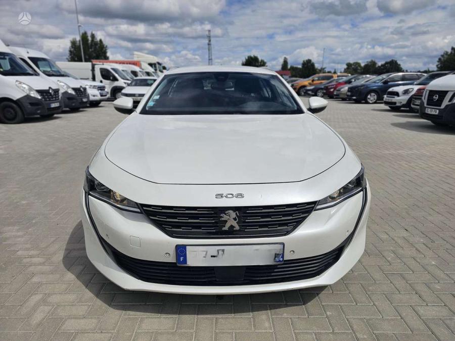 White Peugeot 508 2021 in Taurage, with an engine capacity of 1.50 L and mileage of 267 thousand km for 7200 €, photo 1 on AUTOMOTO.COM.LV