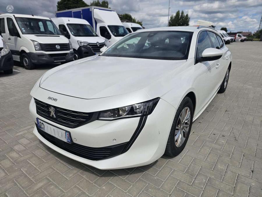 White Peugeot 508 2021 in Taurage, with an engine capacity of 1.50 L and mileage of 267 thousand km for 7200 €, photo 3 on AUTOMOTO.COM.LV