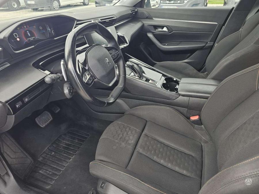 White Peugeot 508 2021 in Taurage, with an engine capacity of 1.50 L and mileage of 267 thousand km for 7200 €, photo 9 on AUTOMOTO.COM.LV