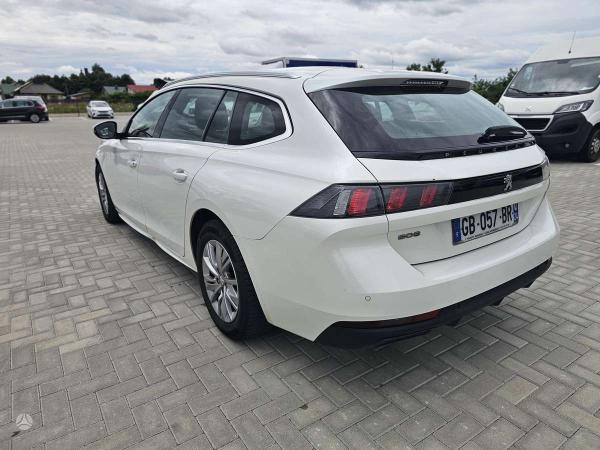 White Peugeot 508 2021 in Taurage, with an engine capacity of 1.50 L and mileage of 260 thousand km for 7200 €, photo 5 on AUTOMOTO.COM.LV
