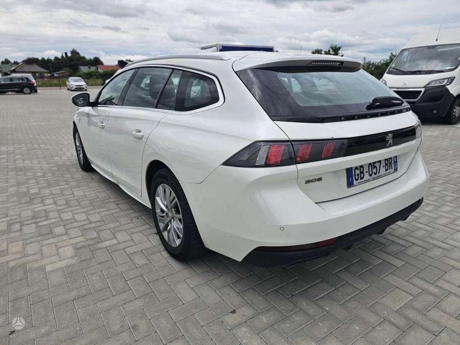 Balts Peugeot 508 2021 Tauragė, ar dzinēja tilpumu 1.50 L un nobraukumu 260 tūkst. km par 7200 €, foto 6 vietnē AUTOMOTO.COM.LV