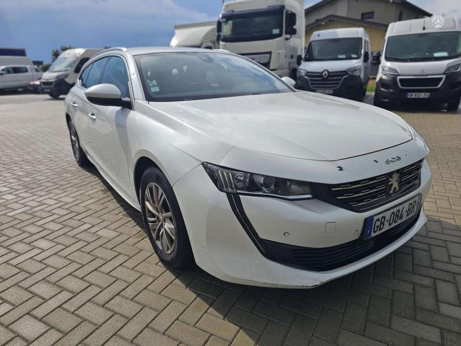 White Peugeot 508 2021 in Taurage, with an engine capacity of 1.50 L and mileage of 218 thousand km for 7200 €, photo 4 on AUTOMOTO.COM.LV