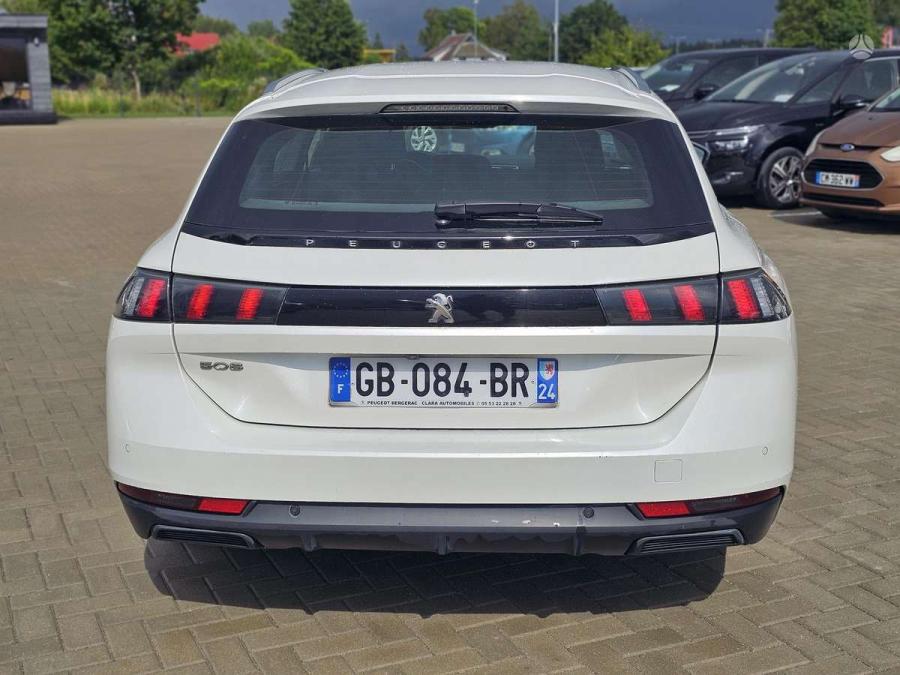 White Peugeot 508 2021 in Taurage, with an engine capacity of 1.50 L and mileage of 218 thousand km for 7200 €, photo 6 on AUTOMOTO.COM.LV