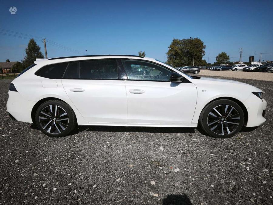 White Peugeot 508 2021 in Taurage, with an engine capacity of 1.50 L and mileage of 180 thousand km for 10900 €, photo 8 on AUTOMOTO.COM.LV