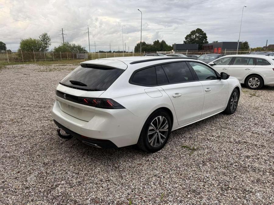 White Peugeot 508 2022 in Marijampole, with an engine capacity of 1.50 L and mileage of 170 thousand km for 13903 €, photo 5 on AUTOMOTO.COM.LV