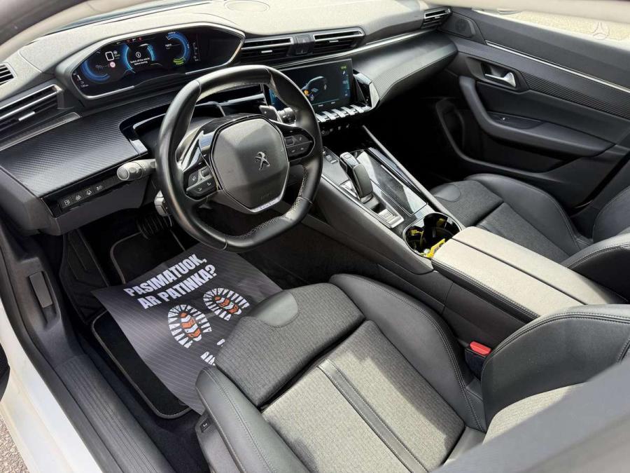 White Peugeot 508 2022 in Vilnius, with an engine capacity of 1.60 L and mileage of 220 thousand km for 12999 €, photo 26 on AUTOMOTO.COM.LV
