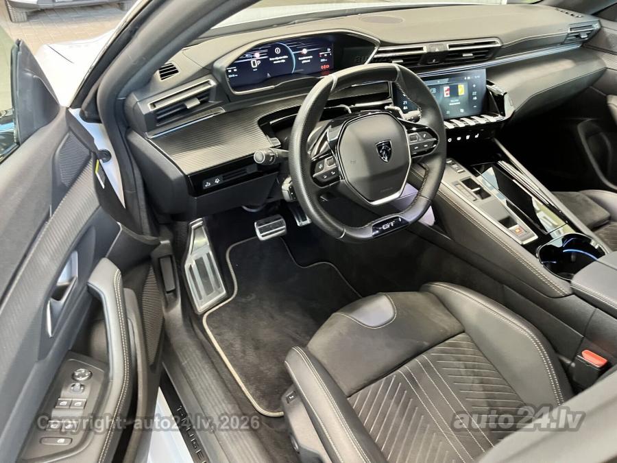 White Peugeot 508 2024 in Tallinn, with an engine capacity of 1.50 L and mileage of 30 thousand km for 24800 €, photo 8 on AUTOMOTO.COM.LV