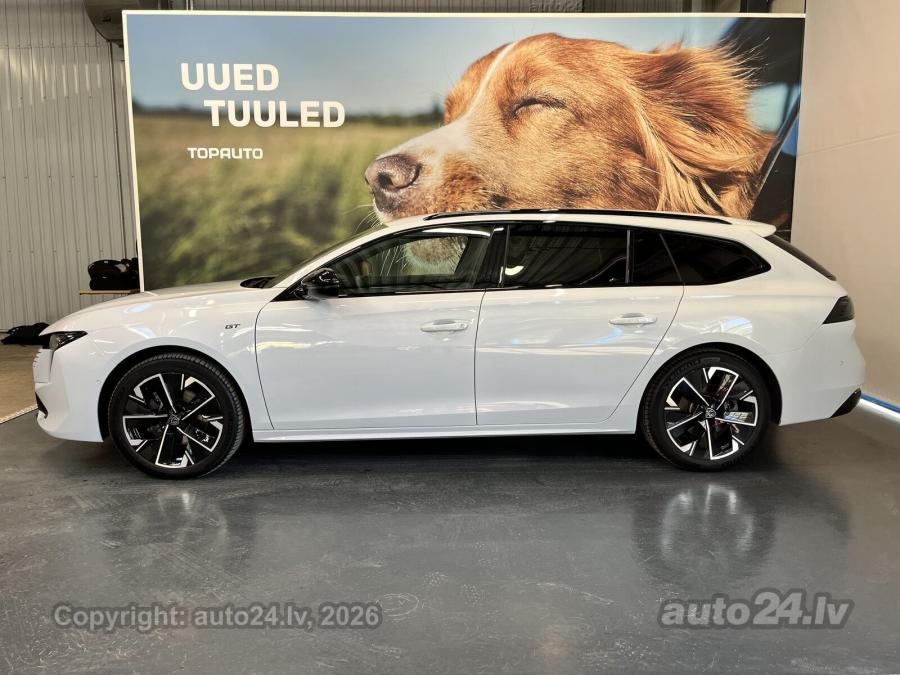 White Peugeot 508 2024 in Tallinn, with an engine capacity of 1.50 L and mileage of 30 thousand km for 24800 €, photo 23 on AUTOMOTO.COM.LV