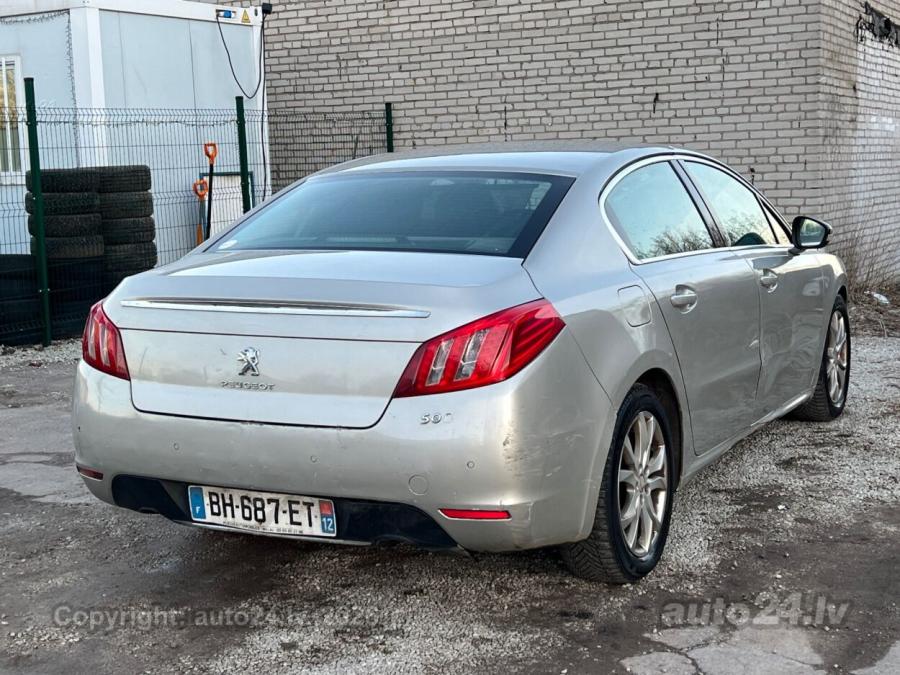 Yellow Peugeot 508 2011 in Narva, with an engine capacity of 2.00 L and mileage of 353 thousand km for 1699 €, photo 7 on AUTOMOTO.COM.LV