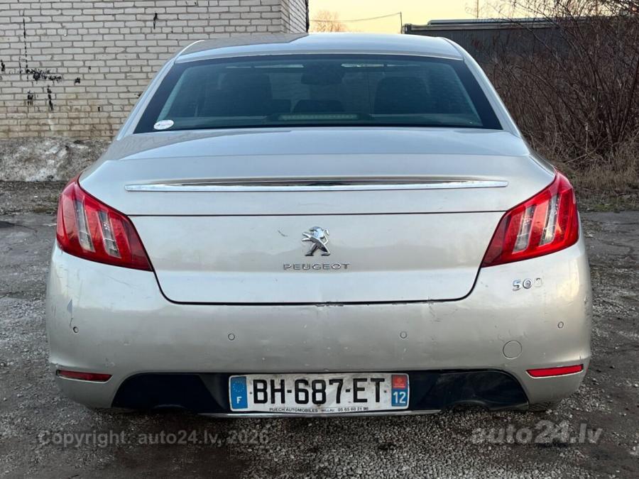 Yellow Peugeot 508 2011 in Narva, with an engine capacity of 2.00 L and mileage of 353 thousand km for 1699 €, photo 10 on AUTOMOTO.COM.LV