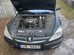 Melns Peugeot 607 2003 Rīga, ar dzinēja tilpumu 2.20 L un nobraukumu 263 tūkst. km par 1600 €, foto 7 vietnē AUTOMOTO.COM.LV