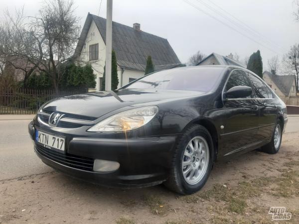 Melns Peugeot 607 2003 Prienai, ar dzinēja tilpumu 2.20 L un nobraukumu 320 tūkst. km par 1200 €, foto 1 vietnē AUTOMOTO.COM.LV