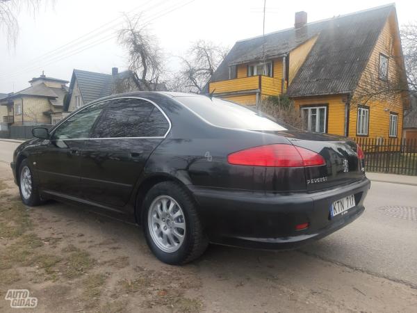 Melns Peugeot 607 2003 Prienai, ar dzinēja tilpumu 2.20 L un nobraukumu 320 tūkst. km par 1200 €, foto 3 vietnē AUTOMOTO.COM.LV