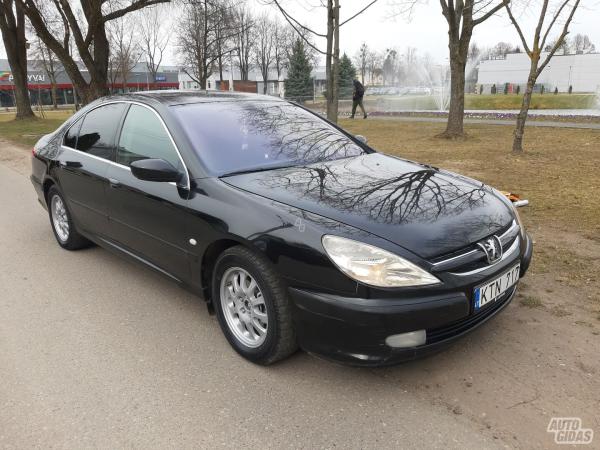 Melns Peugeot 607 2003 Prienai, ar dzinēja tilpumu 2.20 L un nobraukumu 320 tūkst. km par 1200 €, foto 4 vietnē AUTOMOTO.COM.LV