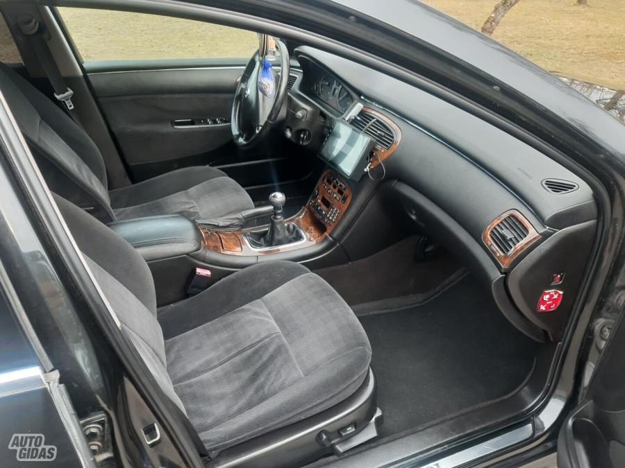 Melns Peugeot 607 2003 Prienai, ar dzinēja tilpumu 2.20 L un nobraukumu 320 tūkst. km par 1200 €, foto 6 vietnē AUTOMOTO.COM.LV