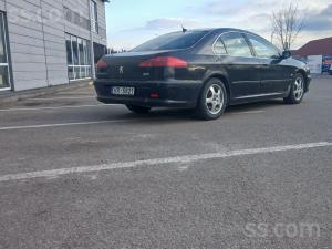 Черный Пежо 607 2003 в Тукумс, объемом двигателя 2.20 л и пробегом 261 тыс. км за 1155 €, фото 4 на AUTOMOTO.COM.LV