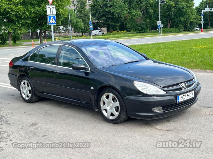 Melns Peugeot 607 2004 Narva, ar dzinēja tilpumu 2.90 L un nobraukumu 185 tūkst. km par 999 €, foto 4 vietnē AUTOMOTO.COM.LV