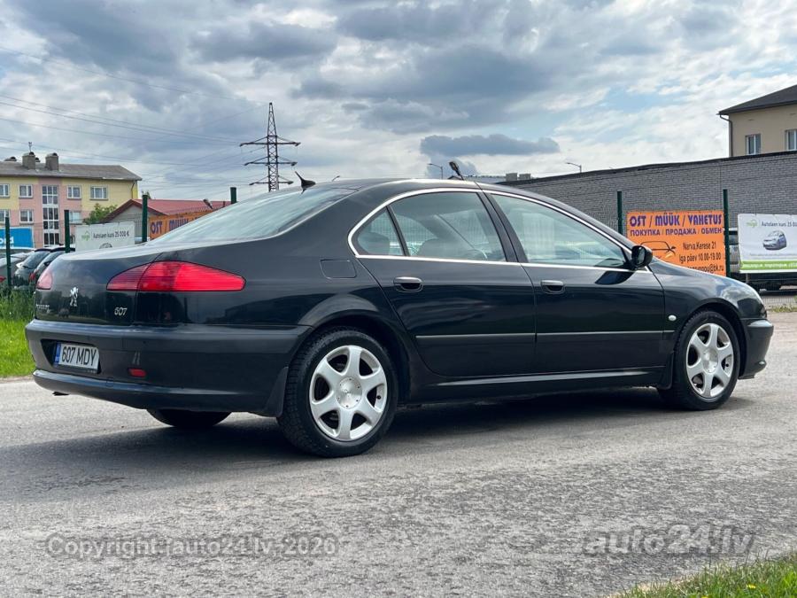Melns Peugeot 607 2004 Narva, ar dzinēja tilpumu 2.90 L un nobraukumu 185 tūkst. km par 999 €, foto 6 vietnē AUTOMOTO.COM.LV