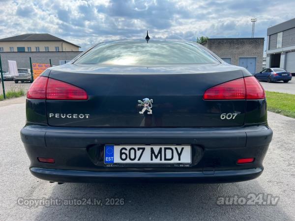 Melns Peugeot 607 2004 Narva, ar dzinēja tilpumu 2.90 L un nobraukumu 185 tūkst. km par 999 €, foto 6 vietnē AUTOMOTO.COM.LV