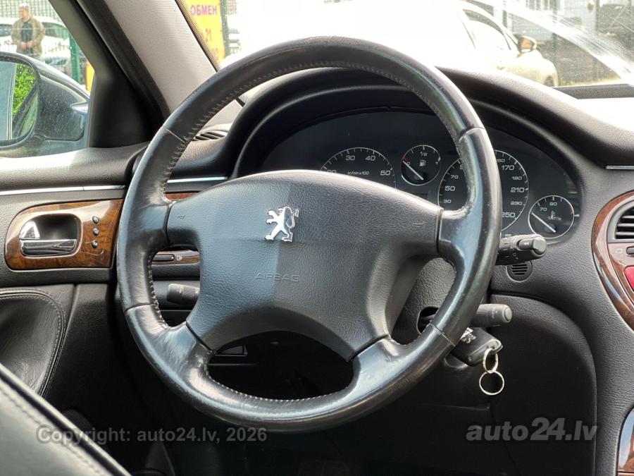 Melns Peugeot 607 2004 Narva, ar dzinēja tilpumu 2.90 L un nobraukumu 185 tūkst. km par 999 €, foto 14 vietnē AUTOMOTO.COM.LV