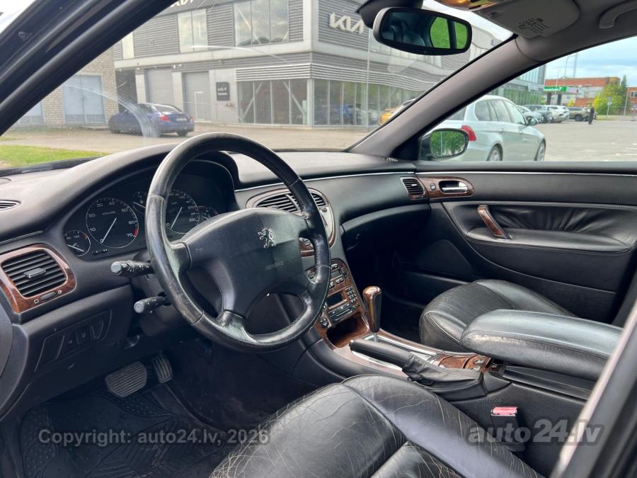 Melns Peugeot 607 2004 Narva, ar dzinēja tilpumu 2.90 L un nobraukumu 185 tūkst. km par 999 €, foto 15 vietnē AUTOMOTO.COM.LV