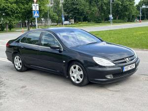 Black Peugeot 607 2004 in Narva, with an engine capacity of 3.00 L and mileage of 180 thousand km for 999 €, photo 3 on AUTOMOTO.COM.LV