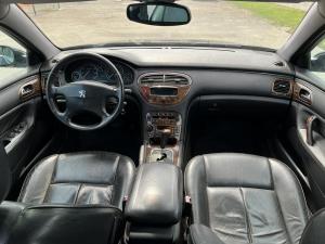 Black Peugeot 607 2004 in Narva, with an engine capacity of 3.00 L and mileage of 180 thousand km for 999 €, photo 22 on AUTOMOTO.COM.LV