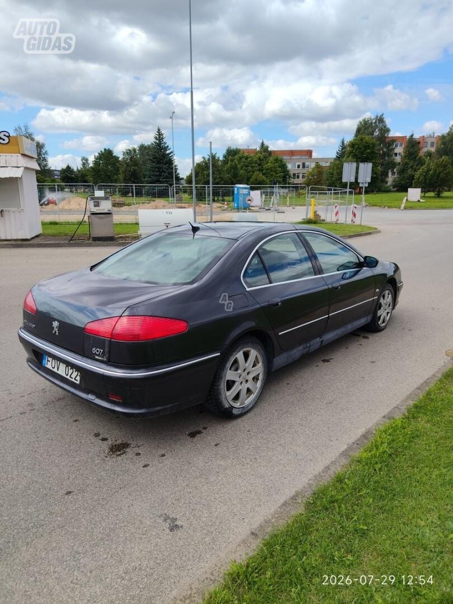 Черный Пежо 607 2006 в Паневежис, объемом двигателя 2.00 л и пробегом 370 тыс. км за 870 €, фото 4 на AUTOMOTO.COM.LV