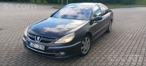 Melns Peugeot 607 2006 Dobele, ar dzinēja tilpumu 2.00 L un nobraukumu 325 tūkst. km par 1600 €, foto  vietnē AUTOMOTO.COM.LV