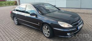 Black Peugeot 607 2006 in Dobele, with an engine capacity of 2.00 L and mileage of 325 thousand km for 1600 €, photo 3 on AUTOMOTO.COM.LV