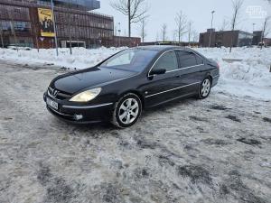 Melns Peugeot 607 2007 Klaipėda, ar dzinēja tilpumu 2.20 L un nobraukumu 354 tūkst. km par 1200 €, foto  vietnē AUTOMOTO.COM.LV