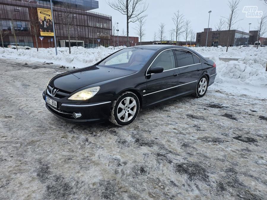Melns Peugeot 607 2007 Klaipėda, ar dzinēja tilpumu 2.20 L un nobraukumu 354 tūkst. km par 1200 €, foto 1 vietnē AUTOMOTO.COM.LV