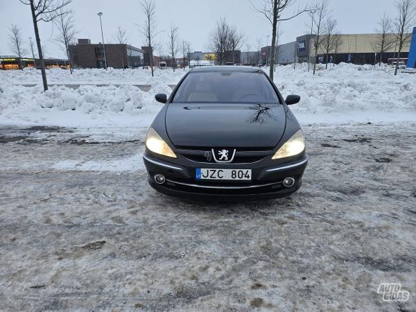 Melns Peugeot 607 2007 Klaipėda, ar dzinēja tilpumu 2.20 L un nobraukumu 354 tūkst. km par 1200 €, foto 2 vietnē AUTOMOTO.COM.LV