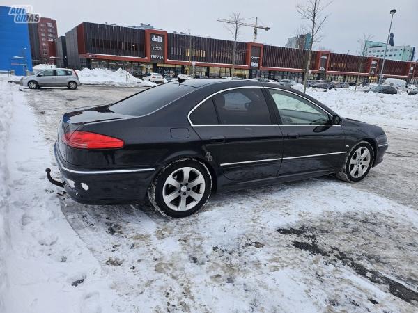 Melns Peugeot 607 2007 Klaipėda, ar dzinēja tilpumu 2.20 L un nobraukumu 354 tūkst. km par 1200 €, foto 5 vietnē AUTOMOTO.COM.LV