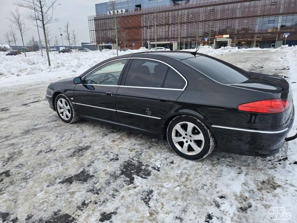 Melns Peugeot 607 2007 Klaipėda, ar dzinēja tilpumu 2.20 L un nobraukumu 354 tūkst. km par 1200 €, foto 8 vietnē AUTOMOTO.COM.LV