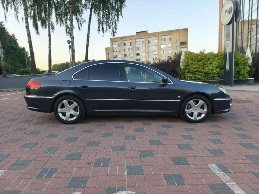Черный Пежо 607 2007 в Вильнюс, объемом двигателя 2.70 л и пробегом 320 тыс. км за 1400 €, фото 9 на AUTOMOTO.COM.LV