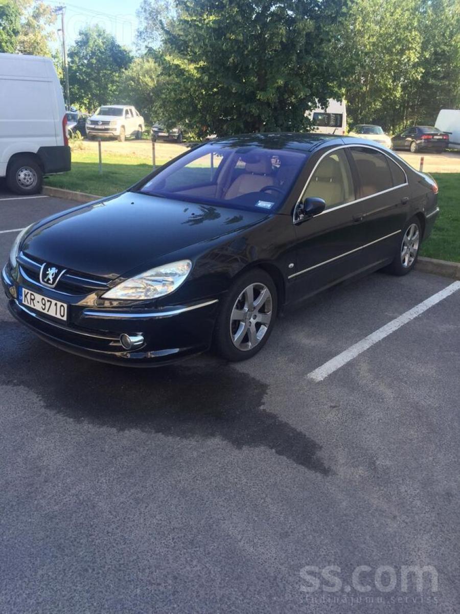 Melns Peugeot 607 2009 Rīga, ar dzinēja tilpumu 2.70 L un nobraukumu 0 tūkst. km par 1000 €, foto 3 vietnē AUTOMOTO.COM.LV