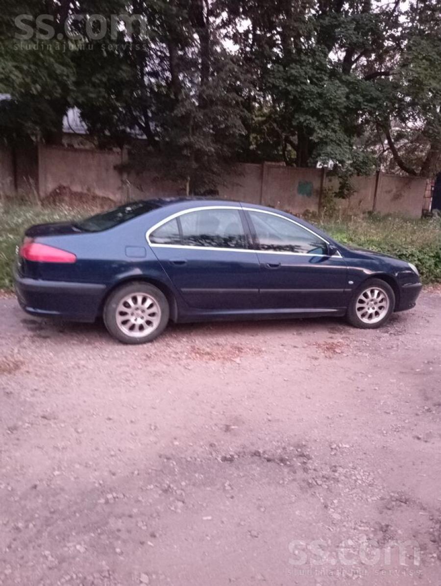 Синий Пежо 607 2001 в Даугавпилс, объемом двигателя 2.20 л и пробегом 307 тыс. км за 600 €, фото 1 на AUTOMOTO.COM.LV
