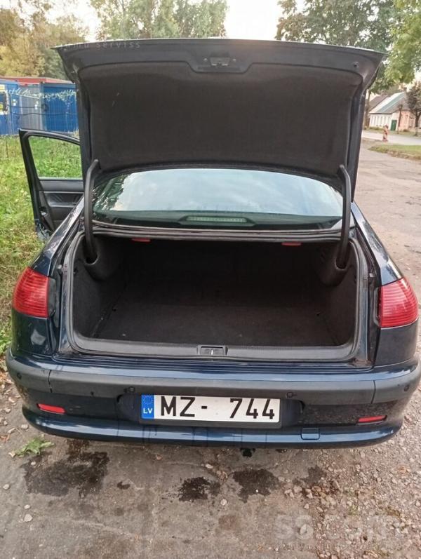 Синий Пежо 607 2001 в Даугавпилс, объемом двигателя 2.20 л и пробегом 307 тыс. км за 600 €, фото 5 на AUTOMOTO.COM.LV