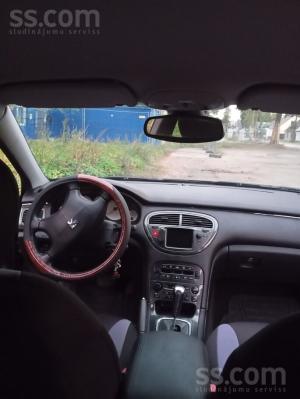 Синий Пежо 607 2001 в Даугавпилс, объемом двигателя 2.20 л и пробегом 307 тыс. км за 600 €, фото 7 на AUTOMOTO.COM.LV