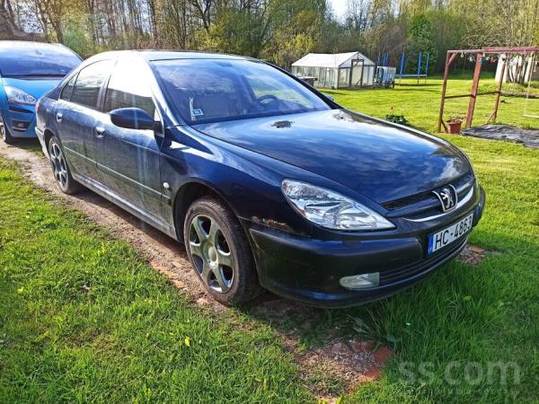 Blue Peugeot 607 2003 in Valmiera, with an engine capacity of 2.20 L and mileage of 360 thousand km for 1000 €, photo 2 on AUTOMOTO.COM.LV