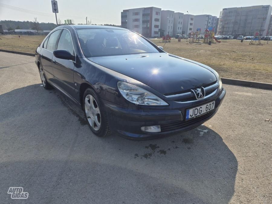 Blue Peugeot 607 2004 in Ukmerge, with an engine capacity of 2.20 L and mileage of 323 thousand km for 2000 €, photo 1 on AUTOMOTO.COM.LV