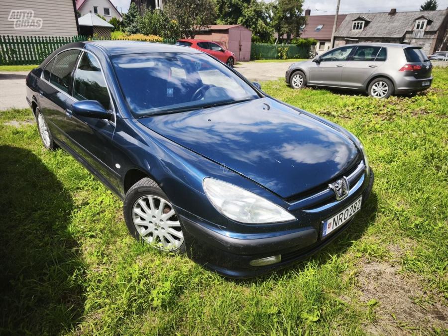 Синий Пежо 607 2004 в Каунас, объемом двигателя 2.20 л и пробегом 250 тыс. км за 350 €, фото 1 на AUTOMOTO.COM.LV