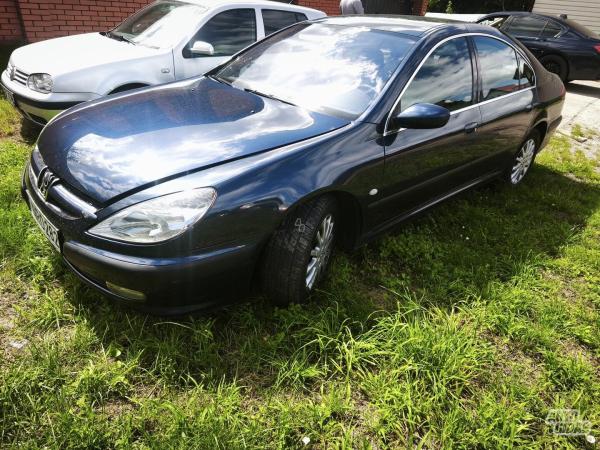 Синий Пежо 607 2004 в Каунас, объемом двигателя 2.20 л и пробегом 250 тыс. км за 350 €, фото 2 на AUTOMOTO.COM.LV