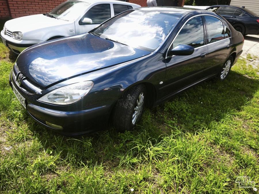 Синий Пежо 607 2004 в Каунас, объемом двигателя 2.20 л и пробегом 250 тыс. км за 350 €, фото 3 на AUTOMOTO.COM.LV