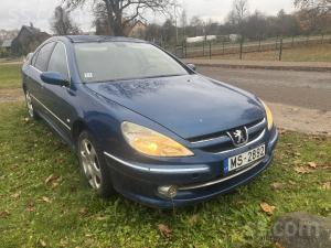 Zils Peugeot 607 2005 Cēsis, ar dzinēja tilpumu 2.20 L un nobraukumu 300 tūkst. km par 500 €, foto  vietnē AUTOMOTO.COM.LV