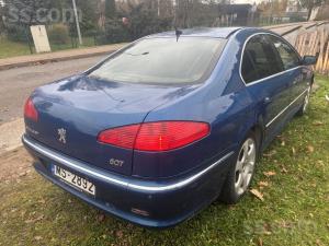 Blue Peugeot 607 2005 in Cesis, with an engine capacity of 2.20 L and mileage of 300 thousand km for 500 €, photo 3 on AUTOMOTO.COM.LV